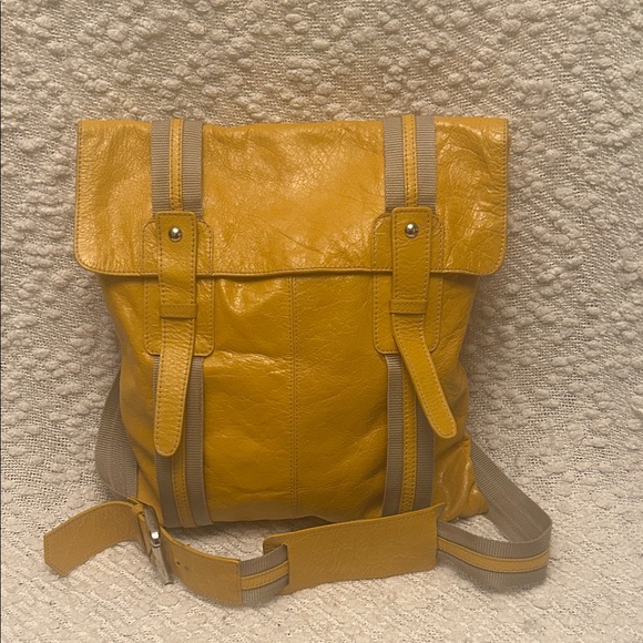 Claudia Firenze | Bags | Claudia Firenze Mustard Yellow Messenger Bag ...